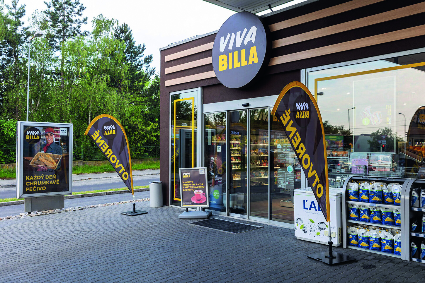 Predajne VIVA BILLA pribudli v Bratislave i v Trenčíne - miestopredaja.sk